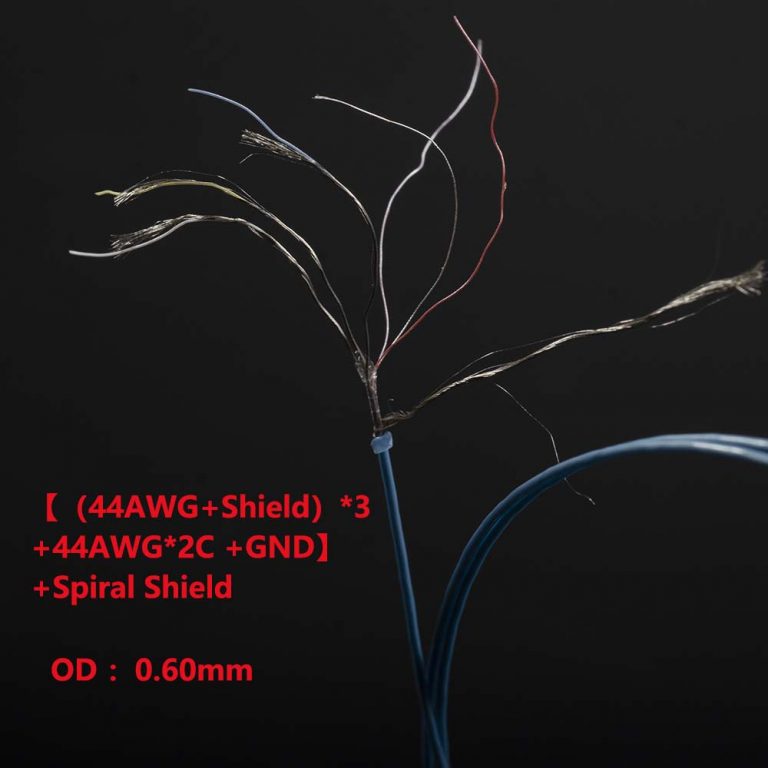 Endoscope Camera Cable With 3 Wires To 14 Wires 38/42/44AWG